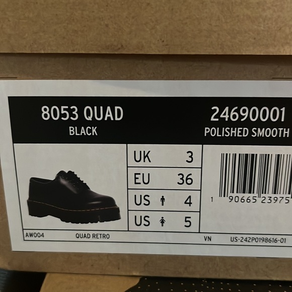 Dr. Martens | Shoes | 853 Quad Black Doc Martens | Poshmark